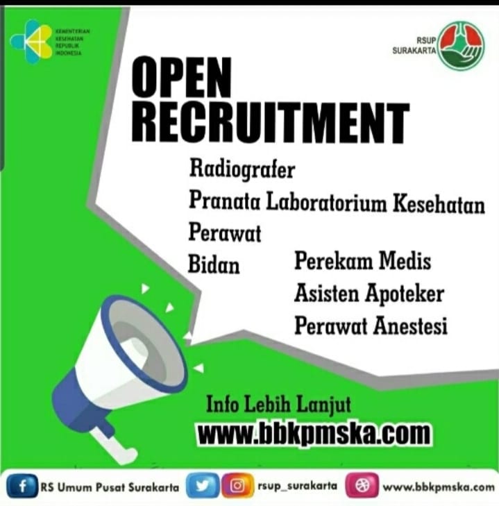 RECRUITMENT RSUP SURAKARTA - Universitas 'Aisyiyah Yogyakarta