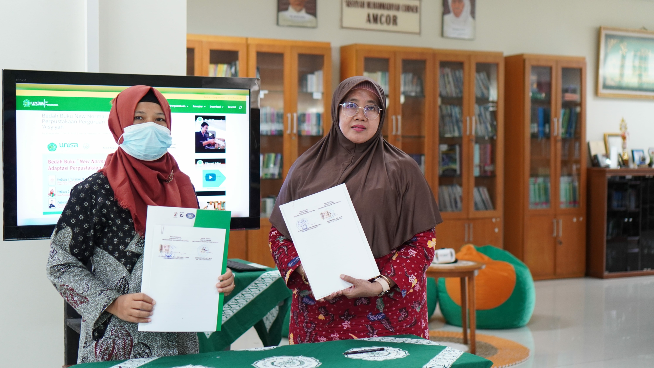 Perpustakaan Unisa Yogyakarta Tanda Tangani MoA Dengan UTM ...