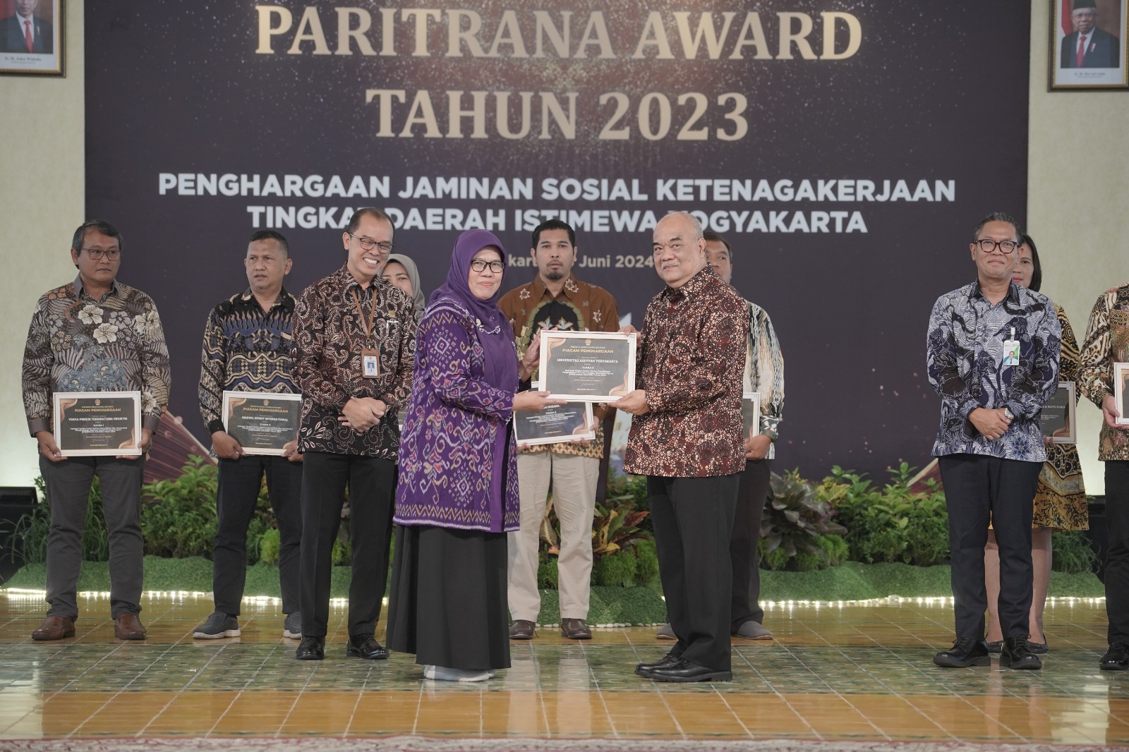 UNISA Yogyakarta Raih Penghargaan Terbaik Kedua di Paritrana Awards 2023 - Universitas 'Aisyiyah ...