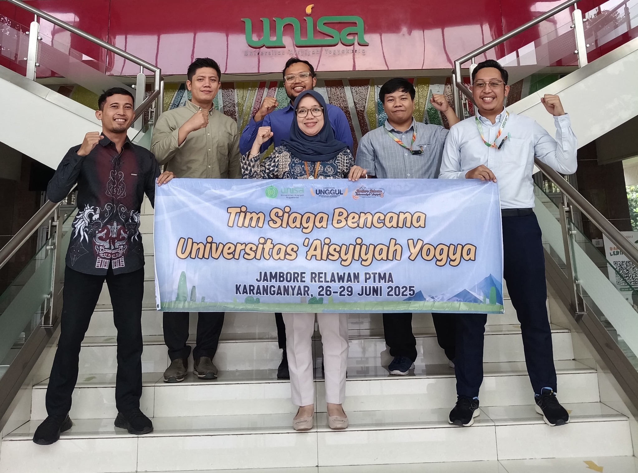 Tim Siaga Bencana UNISA Perkuat Ketangguhan Nasional